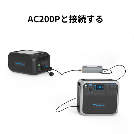 BLUETTI DC充電器D050S ポータブル電源B230/B300/AC200P/AC200MAX用 ブルーティ